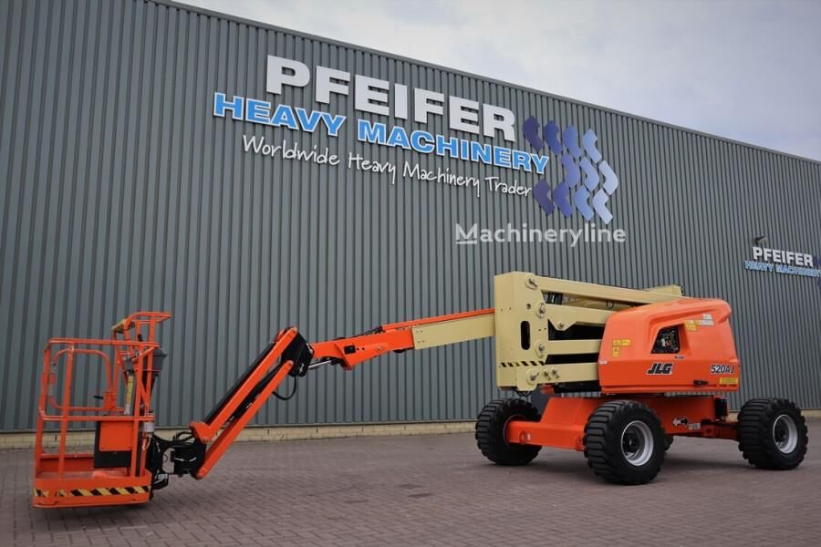 JLG 520AJ Valid inspection, Diesel, 4x4 Drive, 18 m Wo hidraulična zglobna platforma