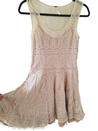 Boho haljinica sa čipkom FREE PEOPLE S/M