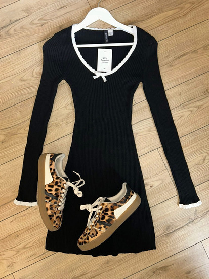 H&M trikotaza haljina Nova