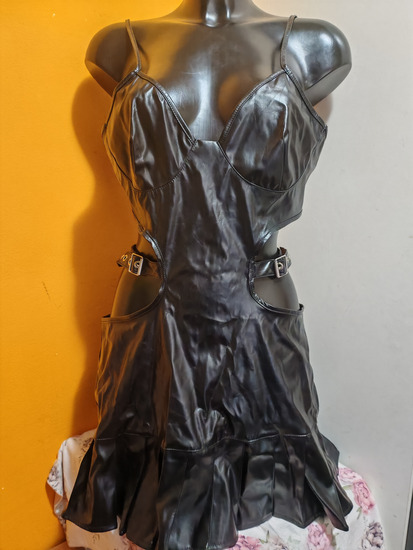 PVC Gothic haljina XL