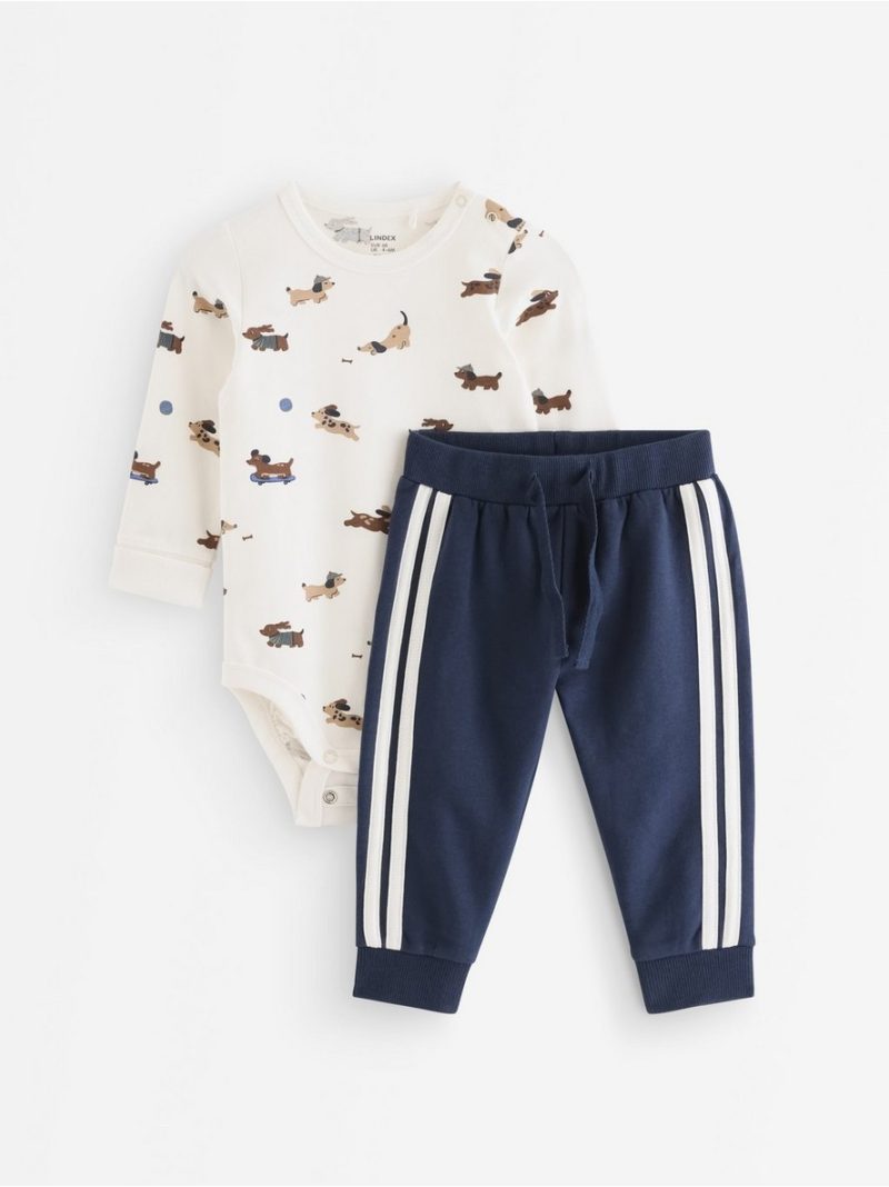 Set bodi i pantalone – Set with bodysuit and trousers
