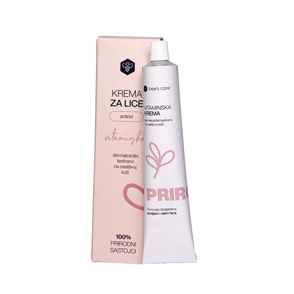 VITAMINSKA ANTIRID KREMA ZA LICE SA SMILJEM BEES CARE 50ML
