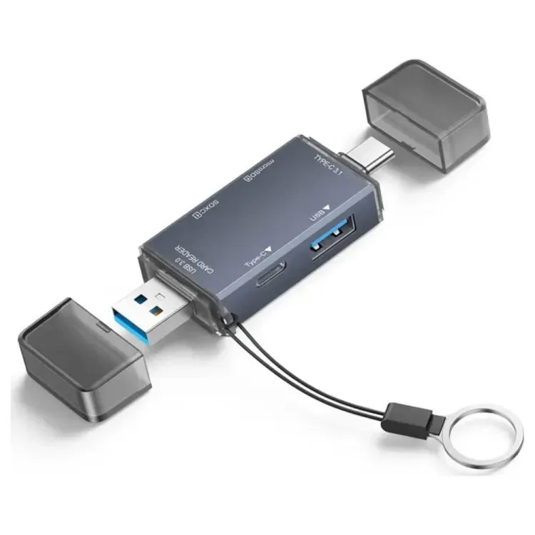 KETTZ KT-CR61 USB-C/USB-A Čitač kartica