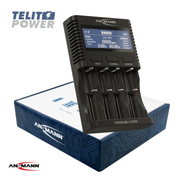 ANSMANN NiMH / NiCd / Li-Ion punjač baterija POWERLINE 4 ULTRA