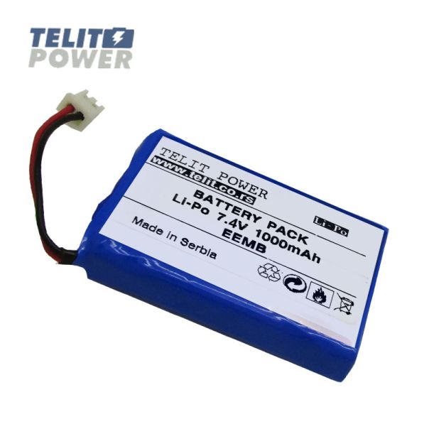 TELIT POWER Baterija Li-Po 7.4V 1000mAh za WS6933 Satlink TOTAL TV TRAGAČ SIGNALA
