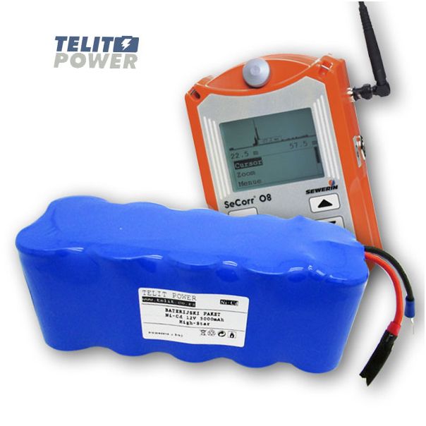 TELIT POWER Baterija NiCd 12V 5000mAh 10S D za SEWERIN Secorr RT03