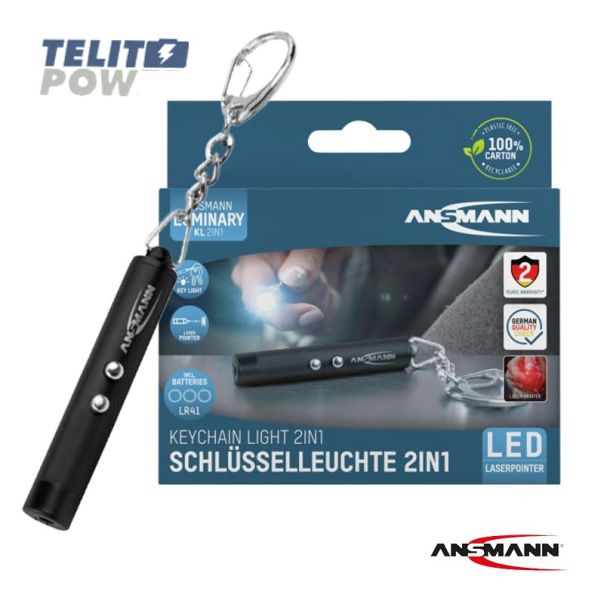 ANSMANN Laser Pointer 2 u 1 – Laser i LED svetlo