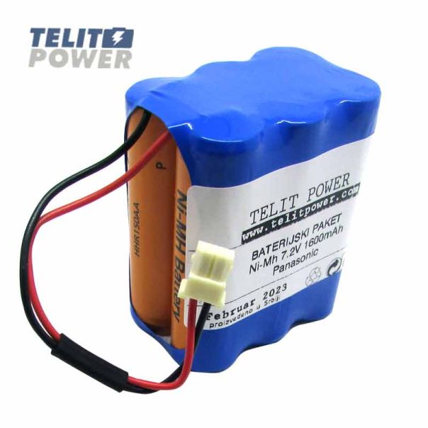 TELIT POWER Alaris GW NiMH paket 7,2 V 1600 mAh Panasonic 1000EL00349
