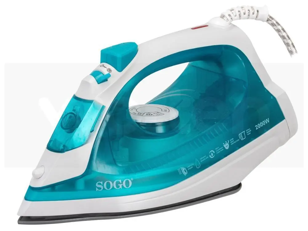 Sogo PLA-SS-6165 Pegla na paru, 2000 W, 0,22 l, Plava
