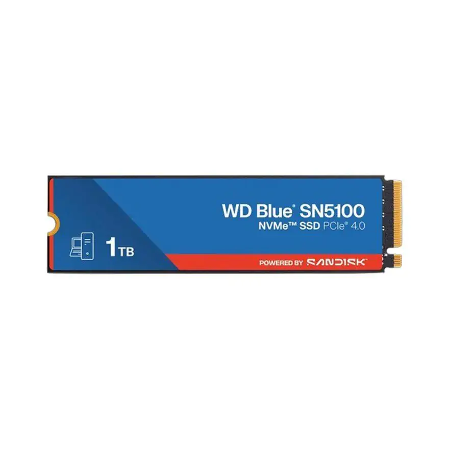 Western Digital SSD memorija WDS100T5B0 Blue SN5100, 1TB, M.2 2280, PCIe 4.0 NVMe