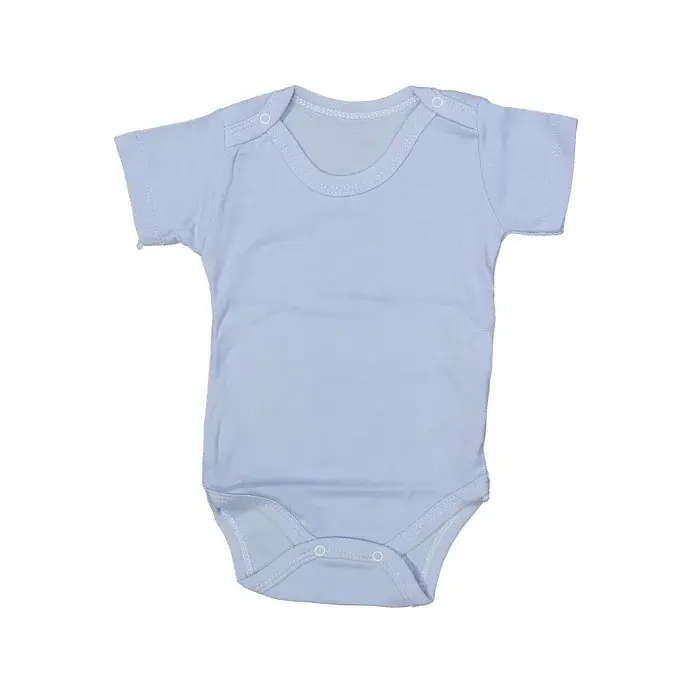 Vrabac Bodi za bebe kratkih rukava 35862, Svetloplavi
