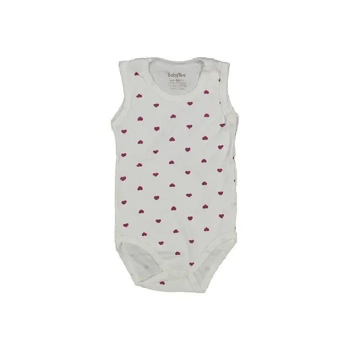Bodi za bebe Srca 238531, Beli