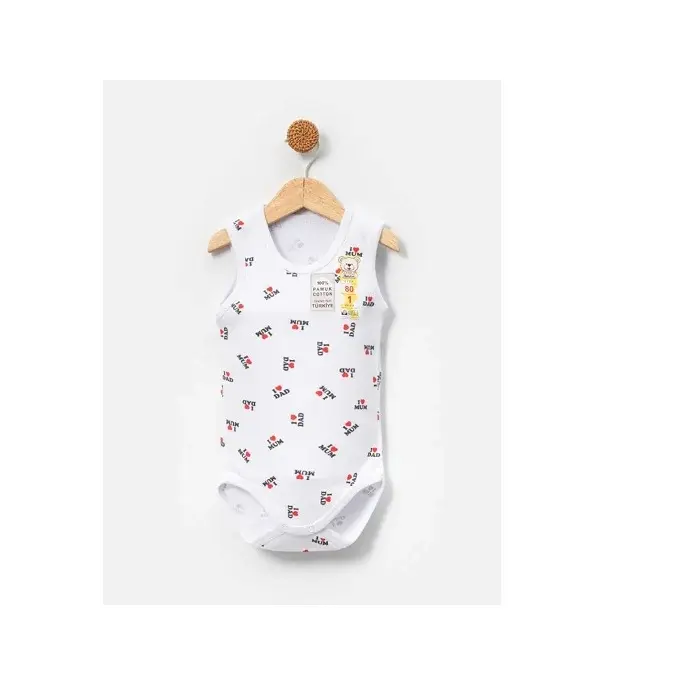 Vrabac Bodi za bebe 253451, Bela
