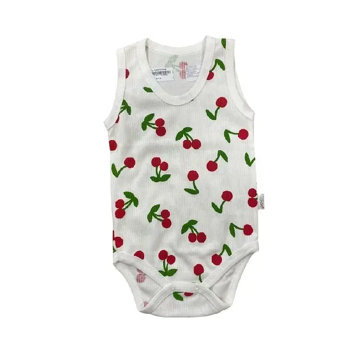Bodi za bebe bez rukava 124399, Beli