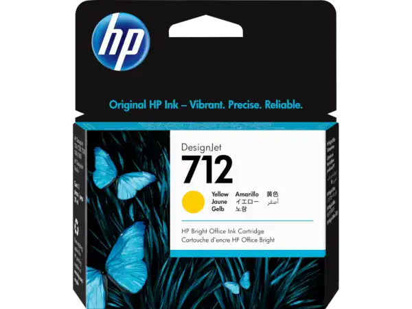 HP 712 29-ml Yellow DesignJet Ink Cartridge' ( '3ED69A' )
