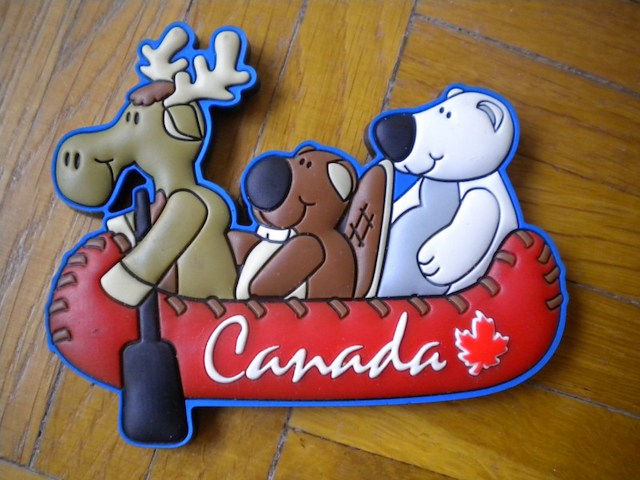 KANADA CANADA, magnet za frizider (2)