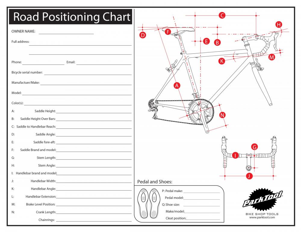 Bike fitting