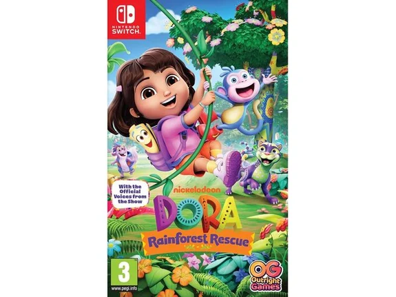 Outright games Igrica Switch Dora rainforest rescue