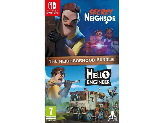 Atari Igrica Switch Secret neighbor + Hello engineer The Neighborhood bundle