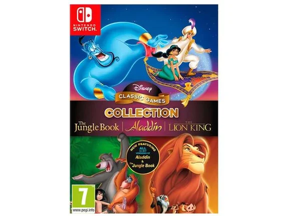 Disney Interactive Igrica Switch Classic games collection The Jungle Book, Aladdin, & The Lion King