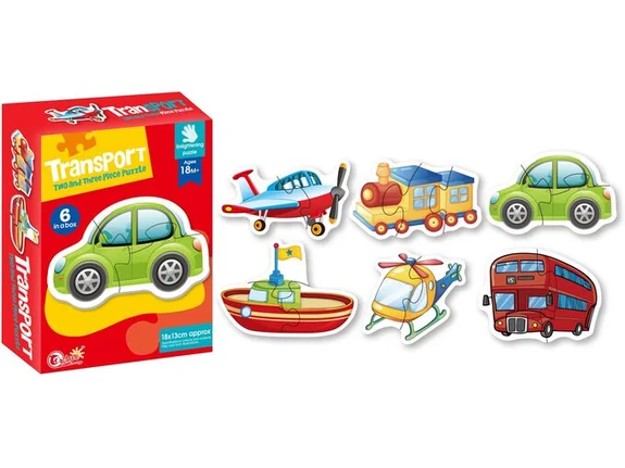 Merx Puzzle Transport 6 delova