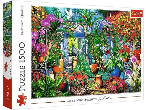 Tref Line Puzzle Secret garden 26188 1500 delova