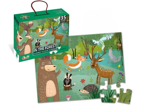 Merx Puzzle Šumske životinje 35 delova