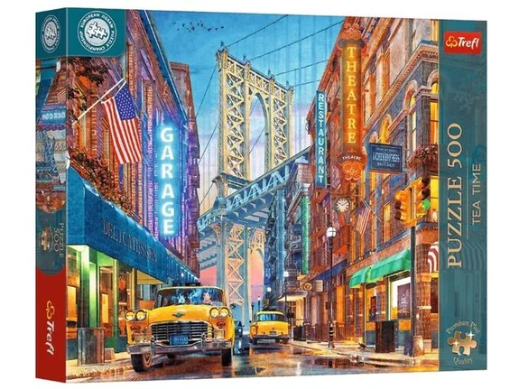 Tref Line Puzzle View of the Manhattan bridge 37613 500 delova