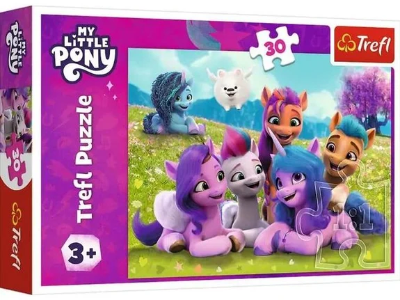 Tref Line Puzzle Pony 30 delova