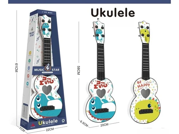 Merx Ukulele Dino asortiman