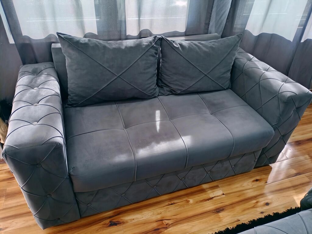Sofa garnitura – trosed, dvosed/fotelja i tabure - Moderni set u