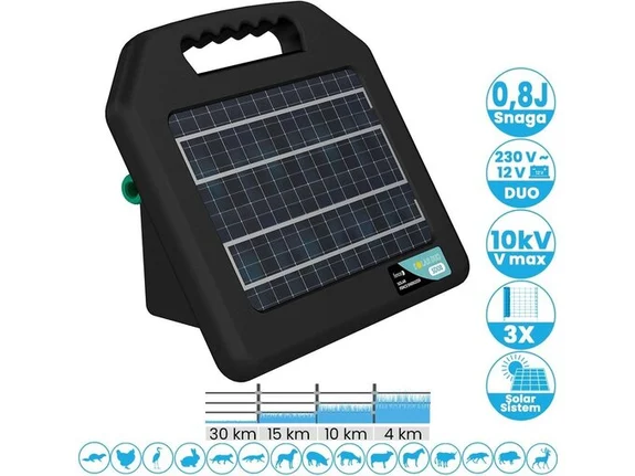 VNT Electronics Električni pastir Fencee solar DUO SD08