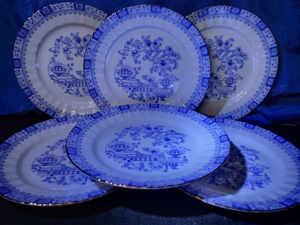 Tanjiri Seltmann Weiden 1949 do 1954godina China Blau. Namacki