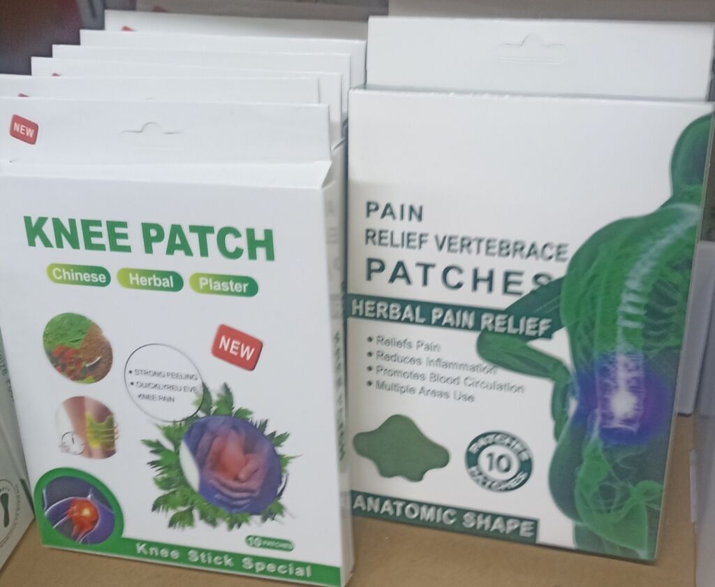 Biljni flasteri za ublažavanje bolova – dva tipa 1) Knee Patch –