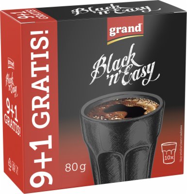 KAFA INSTANT CRNA BLACK&EASY 8G 9+1 GRATIS