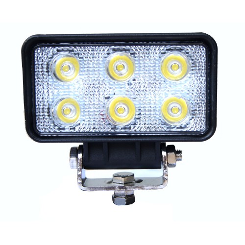 Far radni LED 6X ČETVRTASTI aluminijum