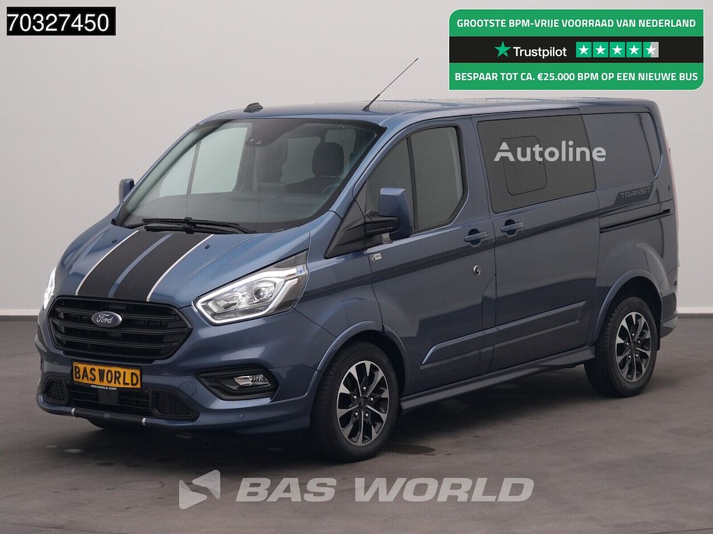 Ford Transit Custom 170pk Automaat Sport Dubbel Cabine 2x Schuifdeur laki furgon