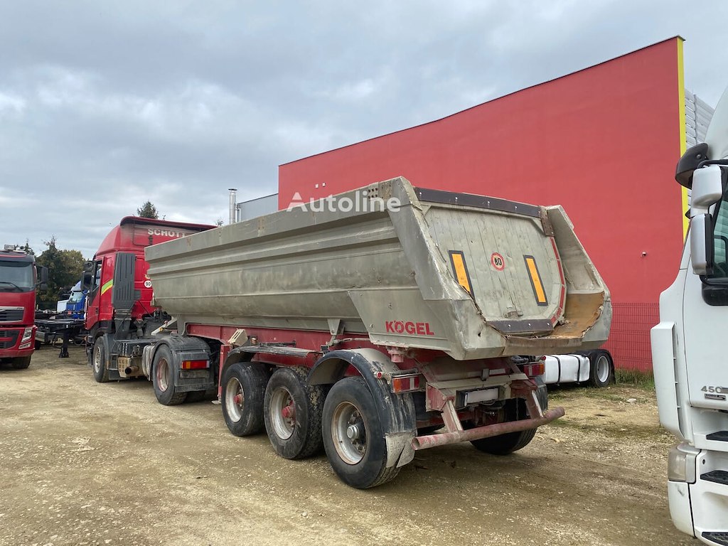 Kögel SKHL 24, Alu 24 m³, Liftachse poluprikolica kipera