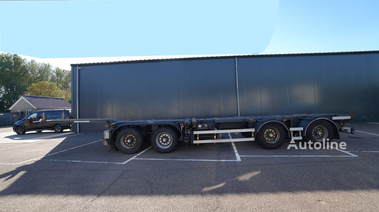 D-Tec 4 axle adr breaker container chassis poluprikolica za prevoz kontejnera