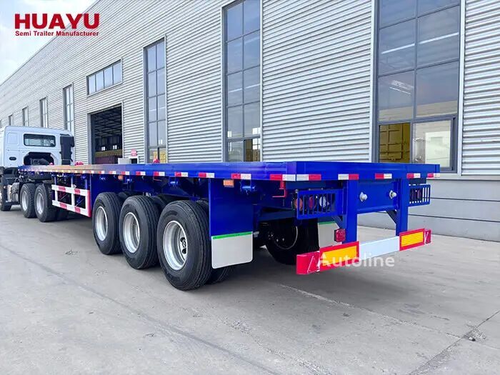 Nova HUAYU Vehicle 20 40 FT Container Flatbed Semi Trailers poluprikolica platforma