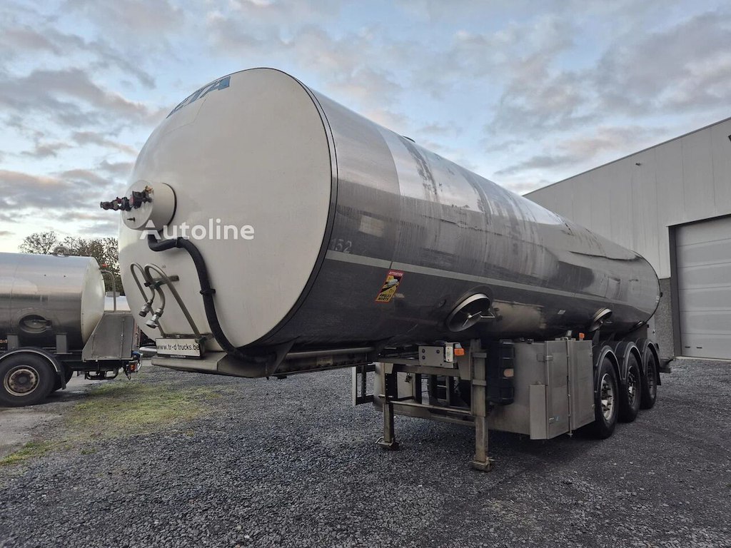 ETA 29000L INSULATED INOX TANK - 1 COMP - PUMP cisterna za prevoz hrane