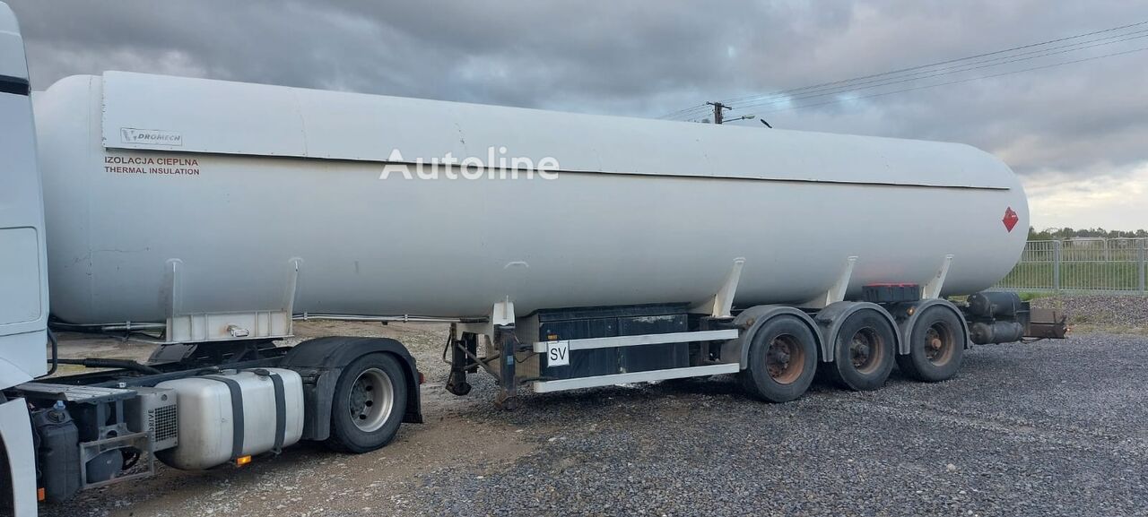 Dromech CNG-50 poluprikolica cisterna za gas