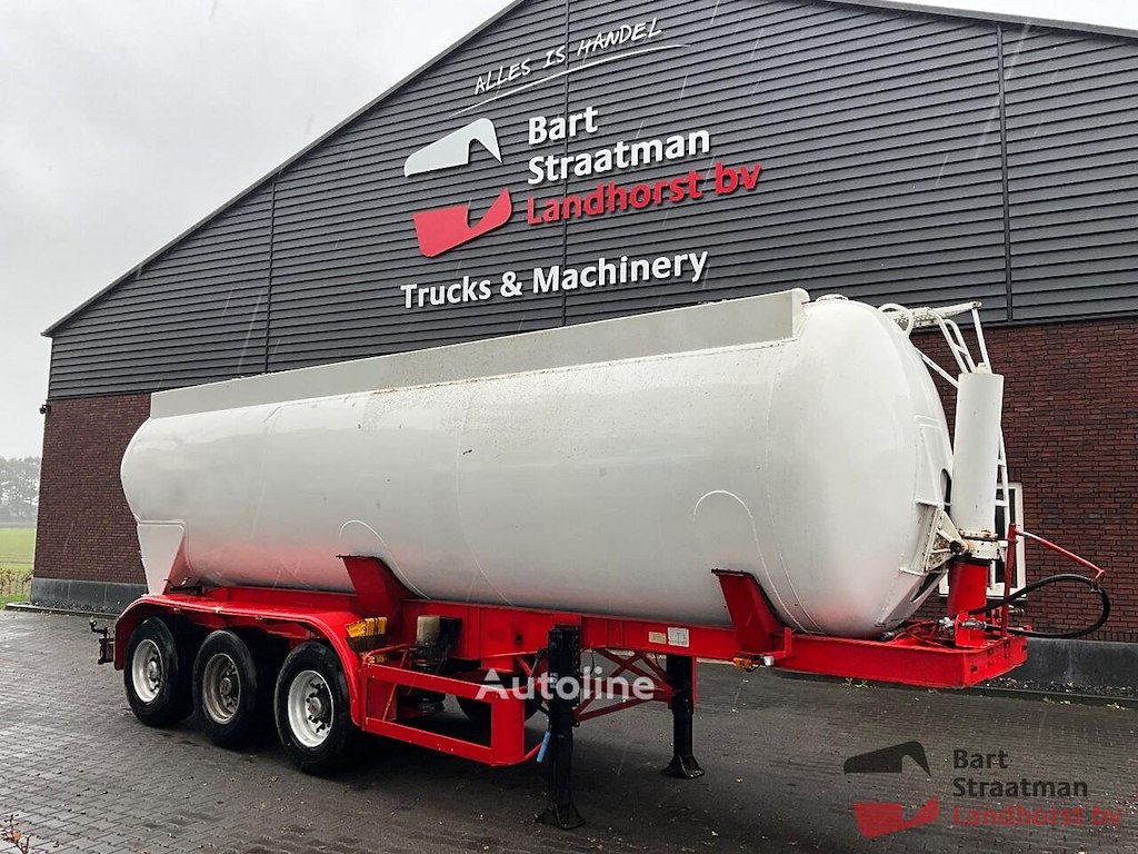 Feldbinder kip 34.3 - 3 assige 34m³ bulkkipper. cisterna silos