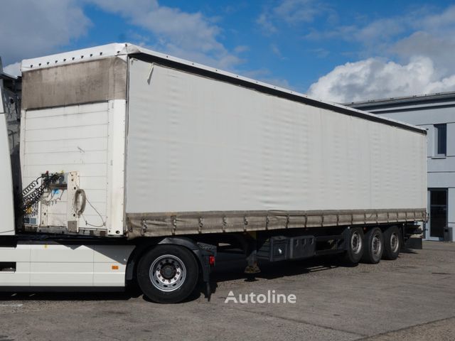 Schmitz Cargobull SCS 24/L, Standard, Liftachse poluprikolica s ceradom
