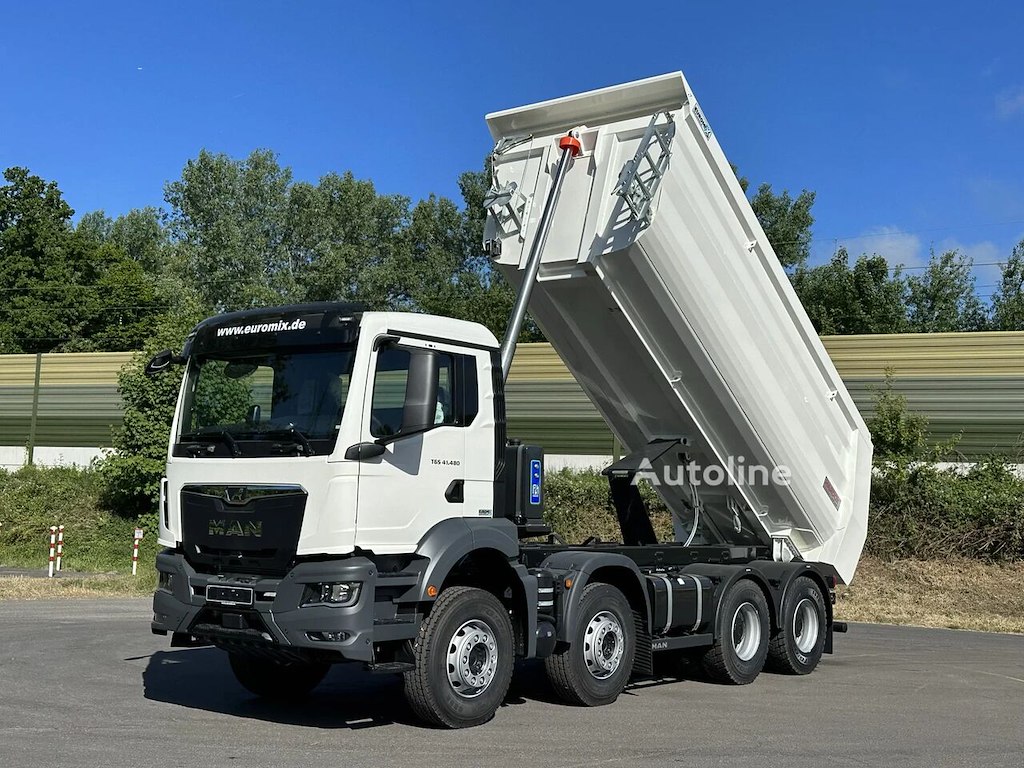Novi MAN TGA 41.480 TGS 41.480 BB 8X4 EuromixMTP Mulden Kipper Retarder kiper