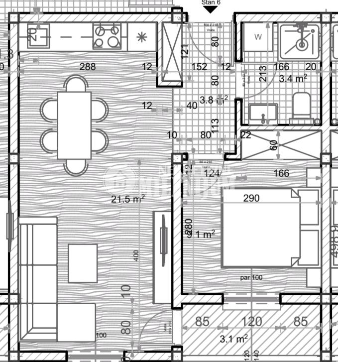 Jednoiposoban stan u izgradnji na odličnoj lokaciji ID#2327
90.200 €