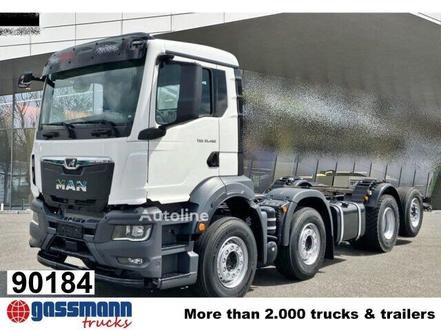 Novi MAN TGS 35.480 BL CH, Lift/Lenkachse kamion šasija