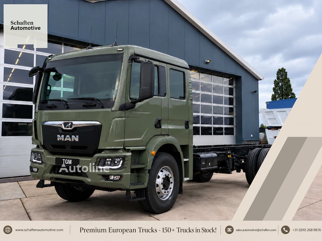 Novi MAN TGM 18.290 4x4 BL CH | Pre-Order | NEW | EURO-5 kamion šasija