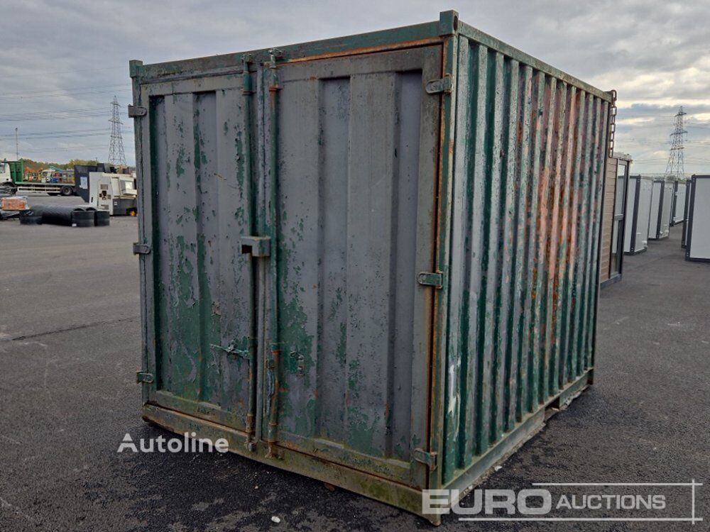 Prodaje se 10' x 8' Container, End Door (With Contents) (Cannot Be Reconsgn kontejner 10 stopa na aukciji