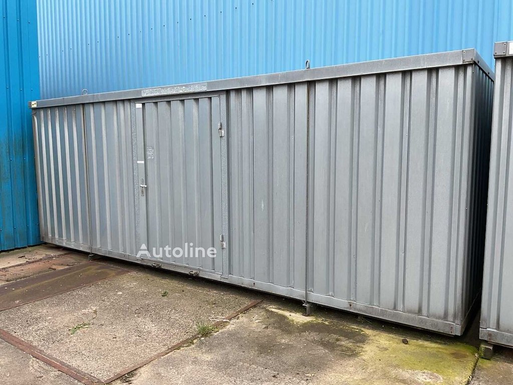 Prodaje se Fladafi Opslagcontainer inclusief stellingen kontejner 20 stopa na aukciji